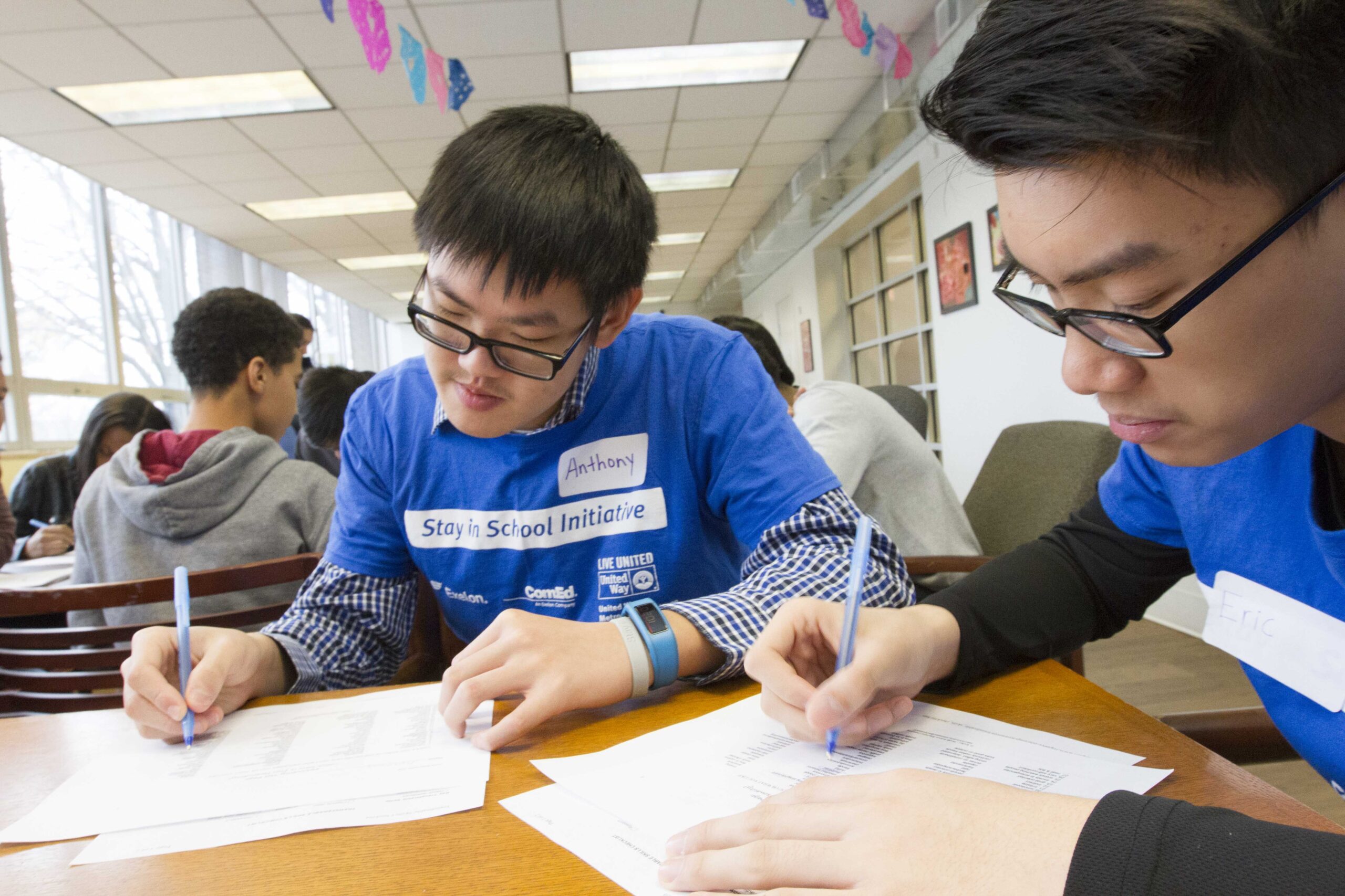 Last Leadership Session with Stay in School Initiative - Project: VISION